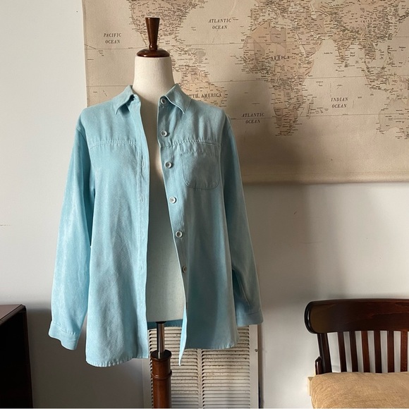 Studio Works | Tops | Vintage Coastal Suede Studio Works Pastelcore ...